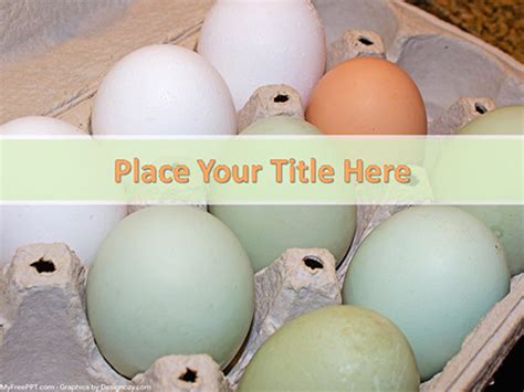 Free Eggs PowerPoint Template Download Free PowerPoint PPT