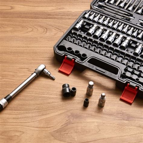 Bit Socket Set 107 Piece Sae And Metric Hextorxe Torxtamper Proofextra Long Vevor Au
