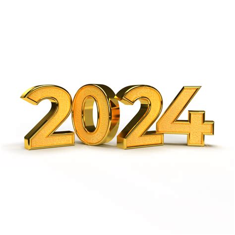 Happy New Year 2024 Gold Text Happy New Year 2024 202