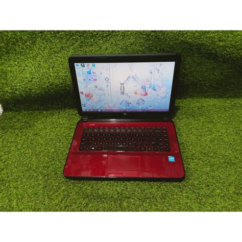 Jual Laptop HP 14 Ram 2gb HDD 500gb Intel Celeron Hampir Mulus Shopee Indonesia