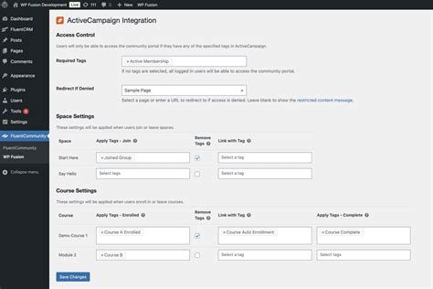Connect Fluentcommunity To Your Crm