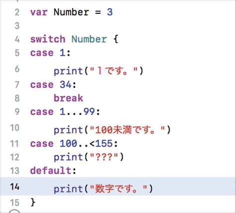 第6回 Switch文の動きを細かく制御しよう Mac Fan Portal マックファン