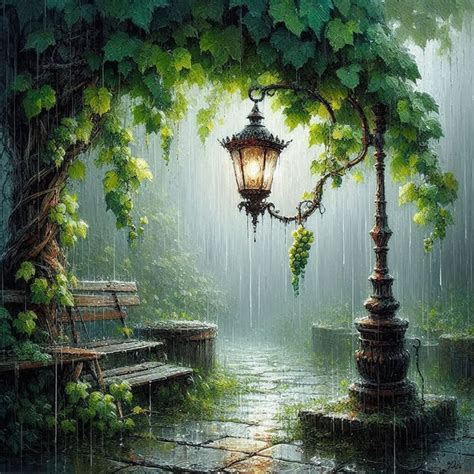 Rainy Day Scenery Rainy Landscape Scenery Rainy Landscape Through Window Beautiful Landscapes