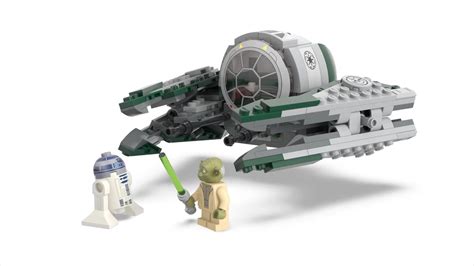 LEGO ЛЕГО Star Wars Джедайский истребитель Йоды 75360 - YouTube