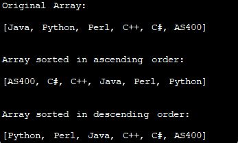 How To Sort An Array In Java Tutorial With Examples