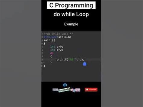 C Programming| do while Loop| Example | Exercise| #Shorts #Cprogramming #Programming #Coding ...