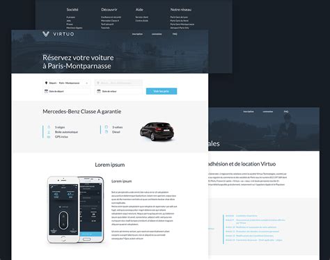 Virtuo Car Rental App On Behance
