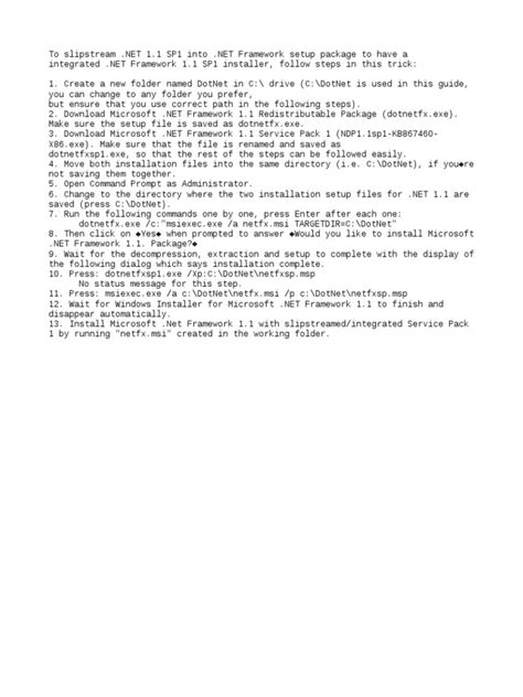 Install Net Framework 1 1 For Cx Programmer Pdf Directory Computing Microsoft Windows