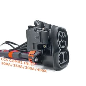 CCS Combo 2 Female Connector CCS2 Inlet 200A 250A 300A 400A EV Charging Socket CCS Combo 2 EV