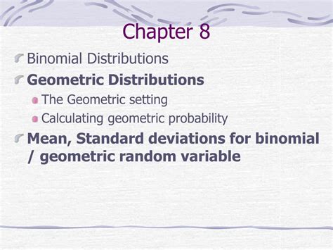 Ppt Binomial Vs Geometric Distributions Powerpoint Presentation Free Download Id 3587889