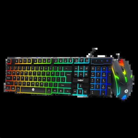 Frontech Kb 0040 Wired Gaming Combo Keyboard And Optical