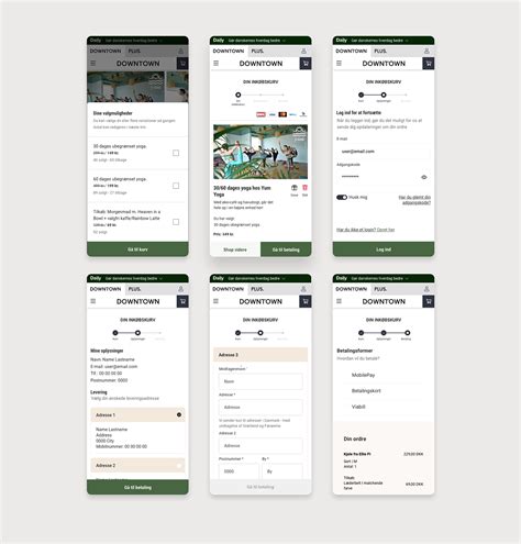 shopping cart ux project behance