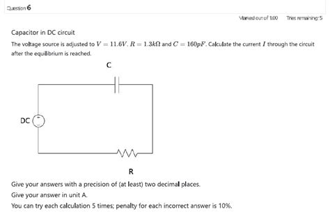Solved The voltage source is adjusted to V 11 6 V R 1 3kΩ Chegg com