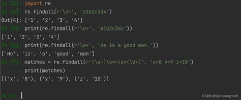 【自然语言处理】nlp入门（七）：1、正则表达式与python中的实现（7）：常用正则表达式、re模块：findall、match
