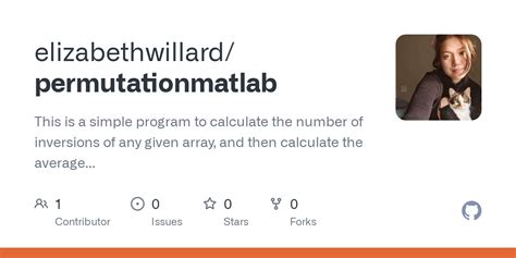 Github Elizabethwillardpermutationmatlab This Is A Simple Program