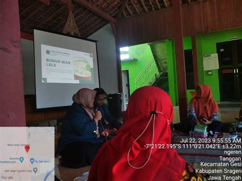 Kreatif Mahasiswa KKN TIM II UNDIP Membuat Inovasi Bubur Ikan Lele Sebagai Langkah Untuk