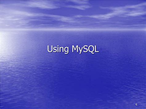 PPT Introduction To MySQL SQL PowerPoint Presentation Free Download ID 5674360
