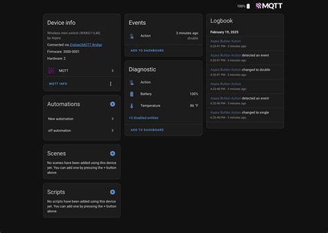 Aqara Mini Switch Into Homekit Via Homekit Bridge Configuration Home Assistant Community