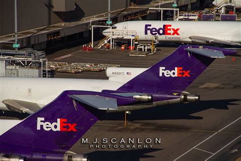 N495fe Fedex Express Boeing 727 227 F Adv Memphis International