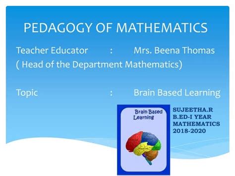 everything about brain based learning pdf