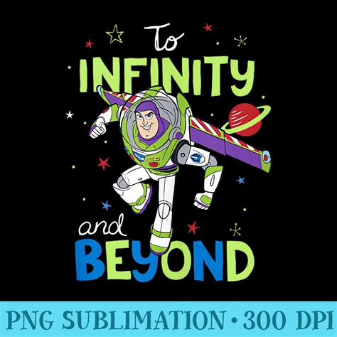 Disney Pixar Toy Story Buzz To Infinity And Beyond Logo Pn Inspire