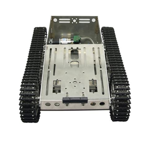 MYROBOT Metal Smart Car Track Tank Robot Chassis Platform Arduino Wali Free Shipping ThanksBuyer