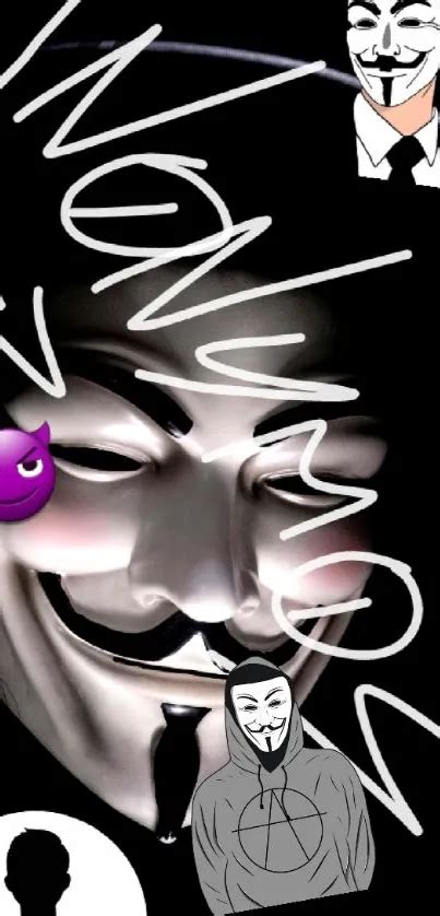 Anonymous Mask Wallpaper Art Free Download Anonymous Mask Wallpaper Art Free Download