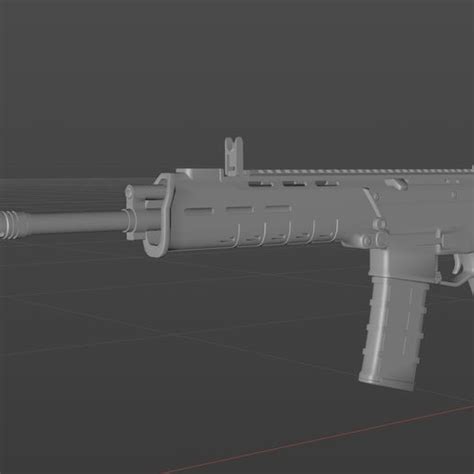 Obj File American Masada Rifle Digital Model Material 🗺️ ・3d Printer Model To Download・cults