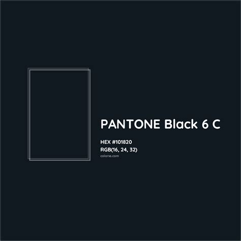 About PANTONE Black C Color Color Codes Similar Colors And Paints Colorxs