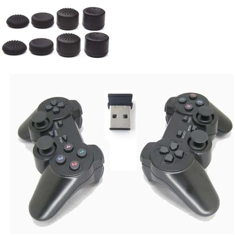 24g Usb Wireless Dual Games Vibration Gamepad Controller Joystick 3d