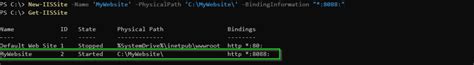 Powershell Iis Mastery Create And Manage Websites