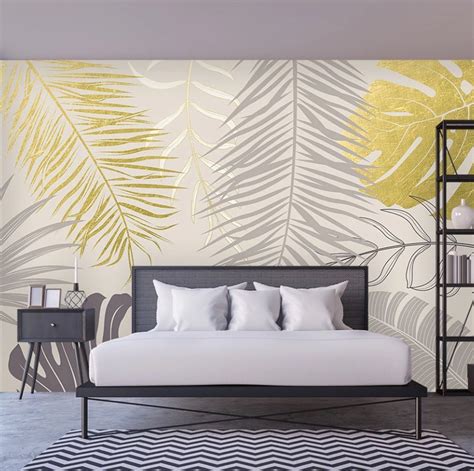 Купити шпалери Піря та листя за низькою ціною в інтернет магазині в Україні