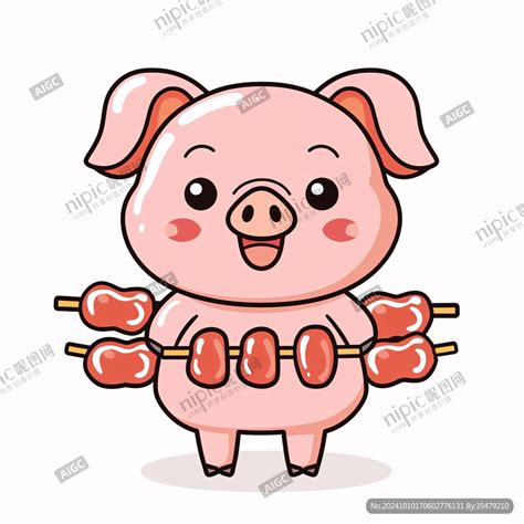 Ai创作图卡通可爱小猪叉腰 卡通可爱小猪拿棒棒糖 猪双手点赞卡通猪 可爱猪点赞动作 双手点赞卡通猪 可爱馋嘴小猪形象 卡通猪素材插画 可爱猪