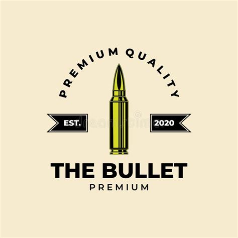 Bullets Premium Logo Icon Vintage Vector Symbol Illustration Design