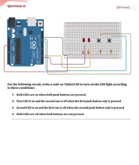 Solved Question Points ARE GND ARDUINO IND O UNO Chegg