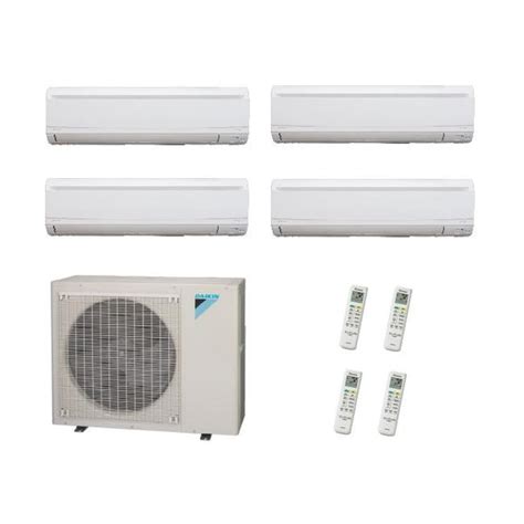 36000 Btu 177 Seer Daikin 4 Zone Wall Mount Mini Split Heat Pump Sys
