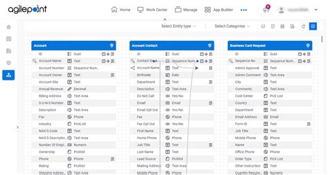 Entity Diagram Screen