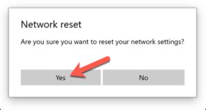 How To Reset Network Settings In Windows