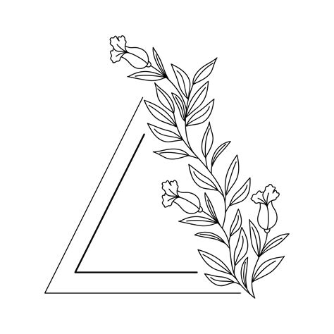 Luxury Triangule Frame 21388069 Vector Art At Vecteezy