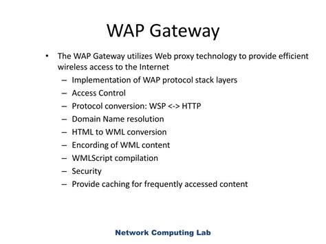 Ppt Wireless Application Protocol Wap Powerpoint Presentation Free Download Id 5666271