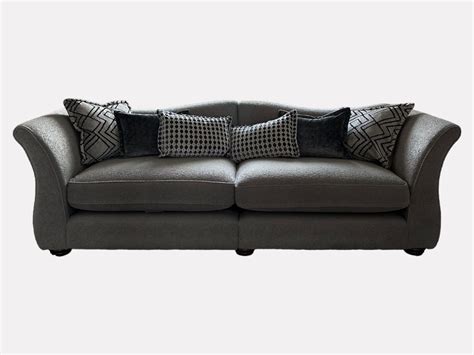 Sofology Grey 4 Seater Sofa And Cuddle Chair Sofalistic The Sofa