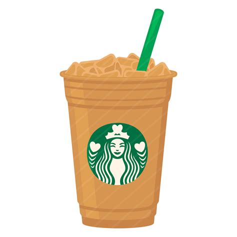 Iced Coffee Clipart