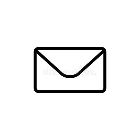 Mail Icon Email Icon Vector E Mail Icon Envelope Illustration Stock Vector Illustration Of