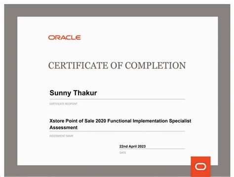 sunny thakur on linkedin xstore pos functional certification