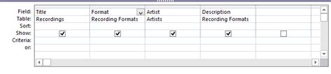 How To Move A Field In The Query Grid In Microsoft Access Webucator