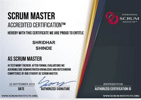 Shridhar Shinde On Linkedin Csm Fecund Scrummaster Scruminstitute