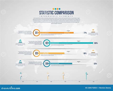 Simple Progress Report Infographic Stock Vector Illustration Of Info Development