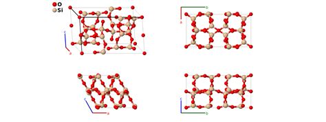 Coesite Sio {2} Structure A2b Mc48 15 Ae3f 2f 001