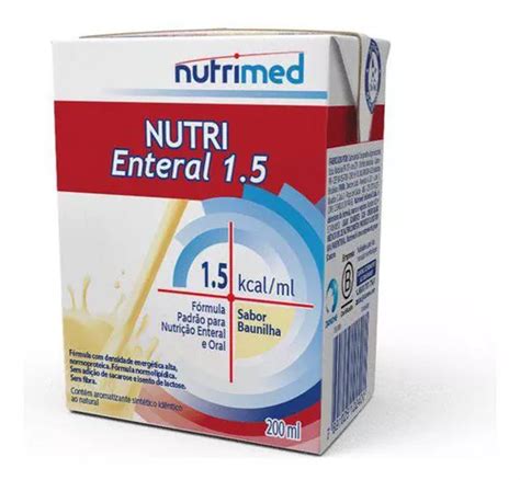 Nutri Enteral 15 Kcal 200ml Baunilha Mercadolivre