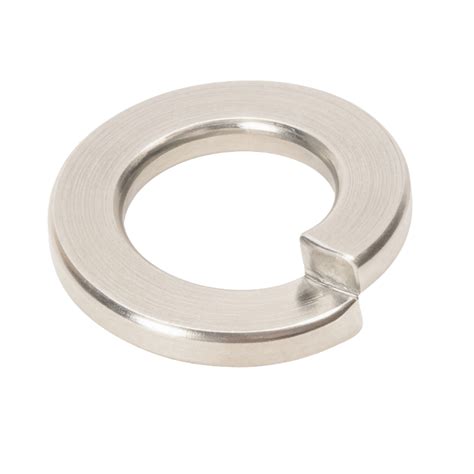 8 Split Lock Washer Zinc Plated Steel State Wire